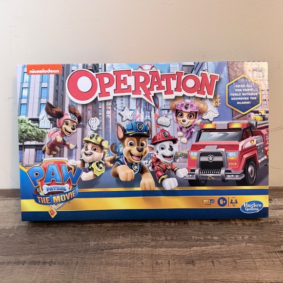 Hasbro Gaming | Toys | Nickelodeon Paw Patrol The Movie Operation Board ...